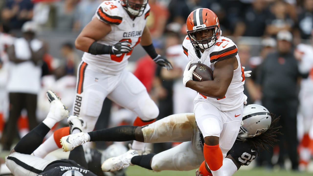 Carlos Hyde remains Browns ‘workhorse’ but expect more carries for Nick ...