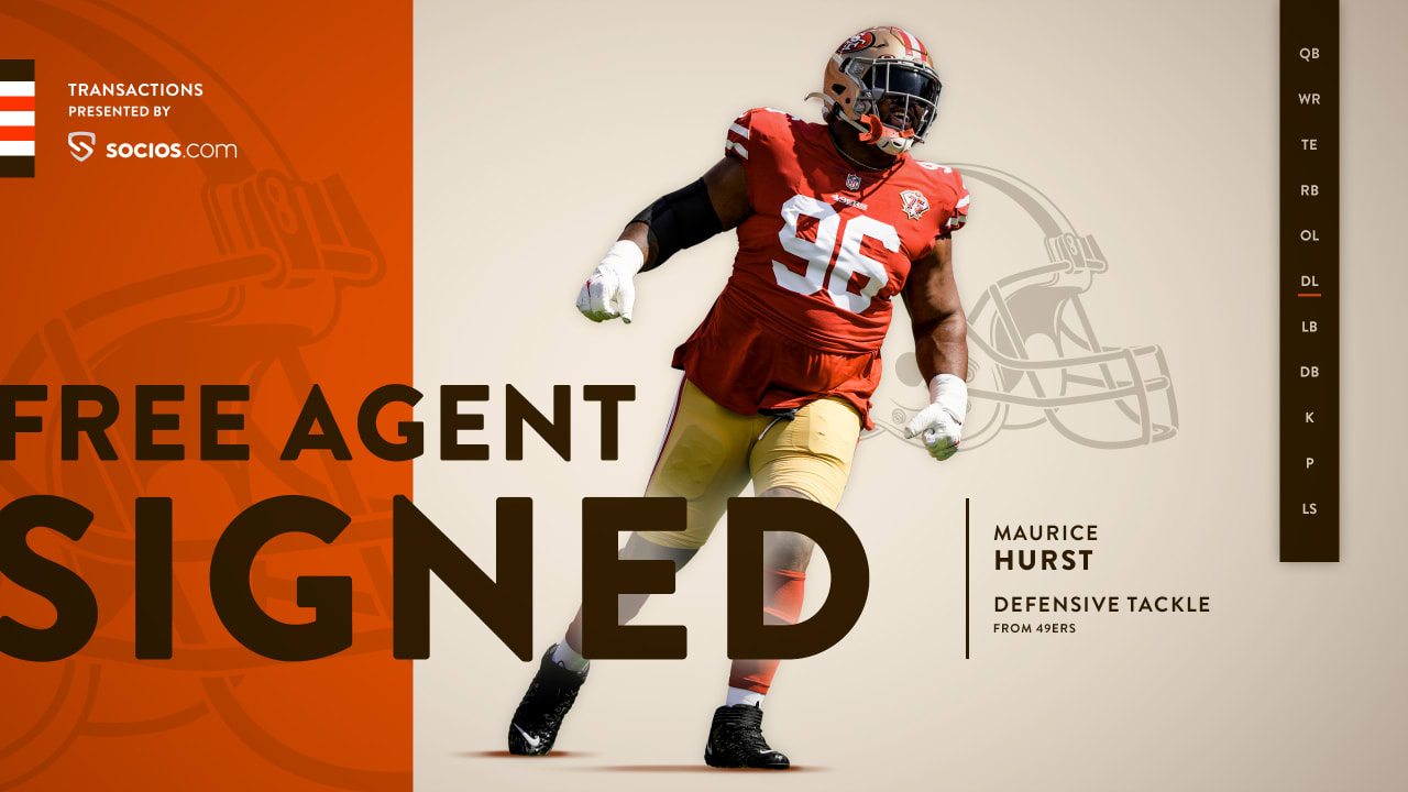 Browns agree to terms with DT Maurice Hurst