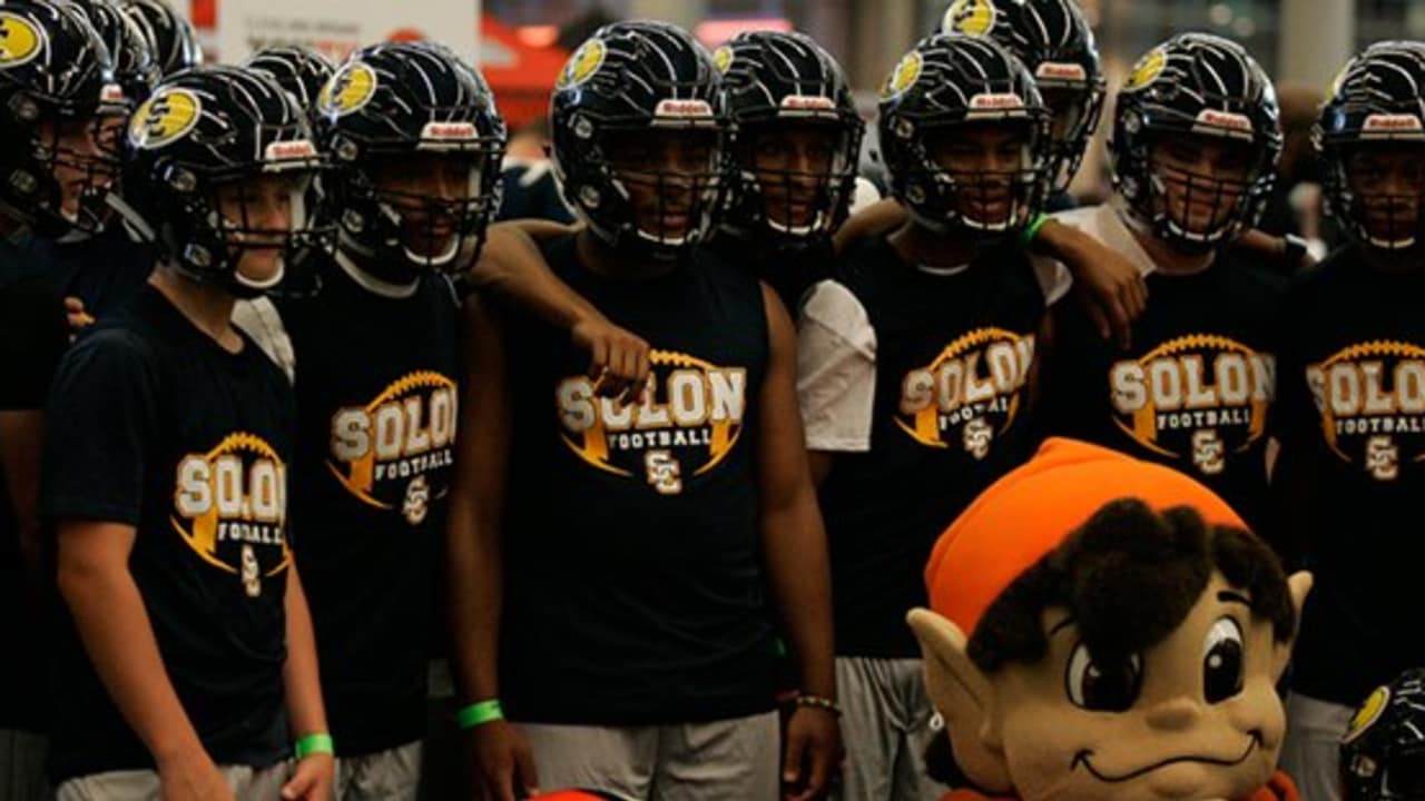 In the Community: Browns award helmets to Solon