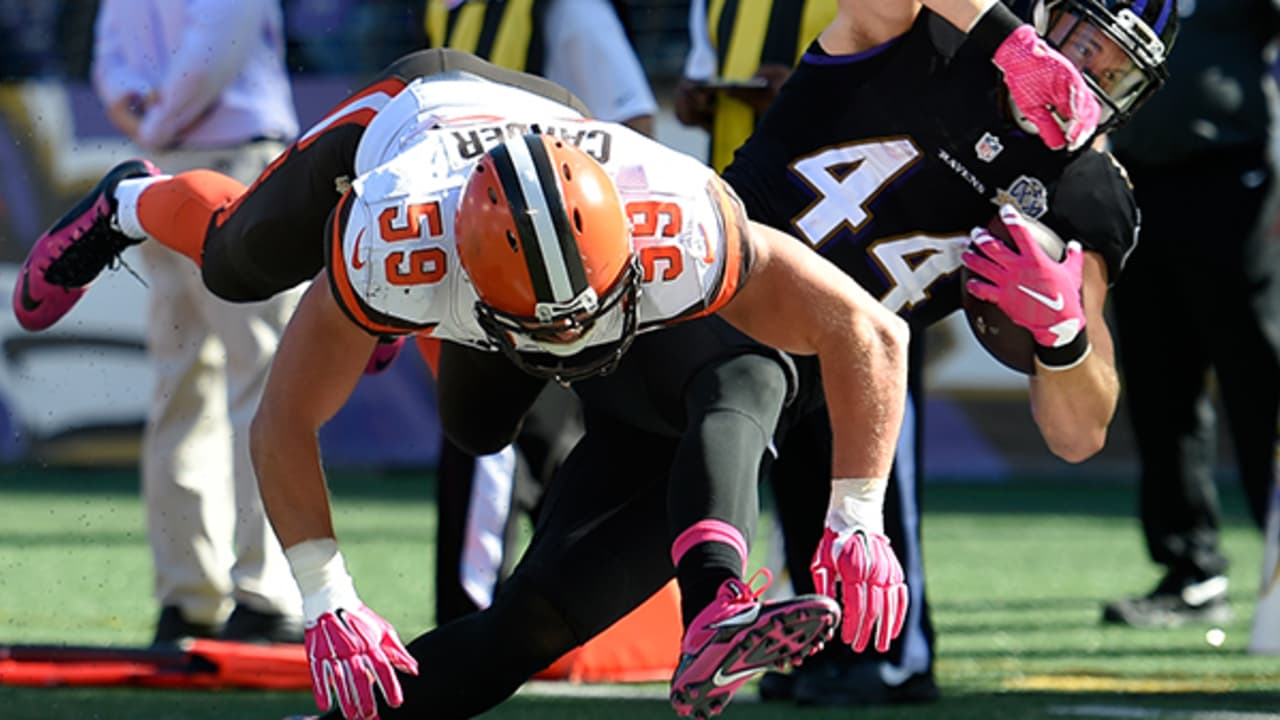 Browns LBs Nate Orchard, Tank Carder relish increased playing time