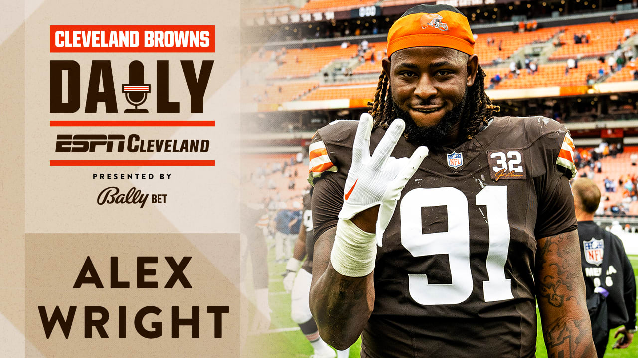 Browns DE Alex Wright Joins the Show | Cleveland Browns Daily Browns DE Alex Wright Joins the Show | Cleveland Browns Daily