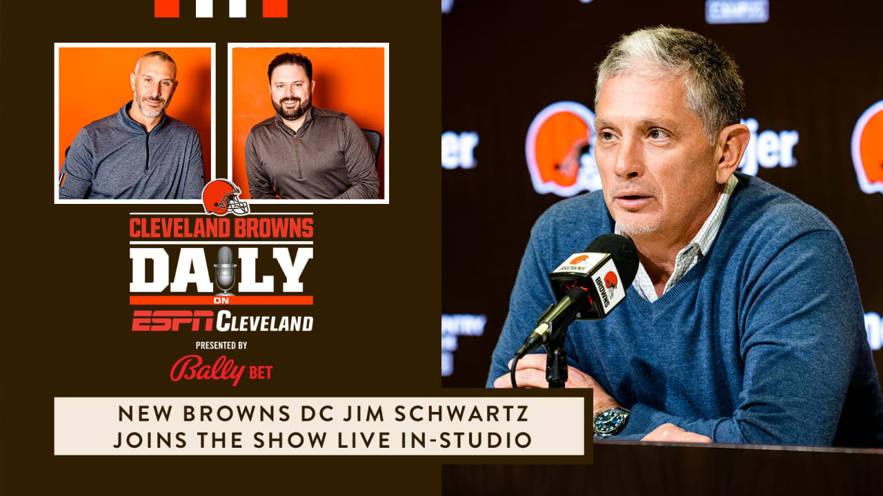 Cleveland Browns Daily – New Browns DC Jim Schwartz joins the show live ...