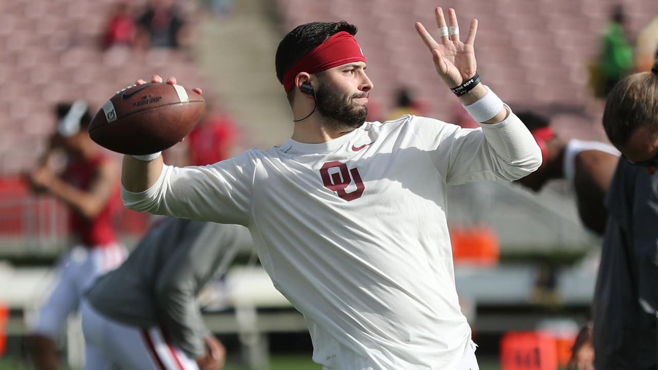 Oklahoma Sooners Quarterback Baker Mayfield admits he pays attention to ...