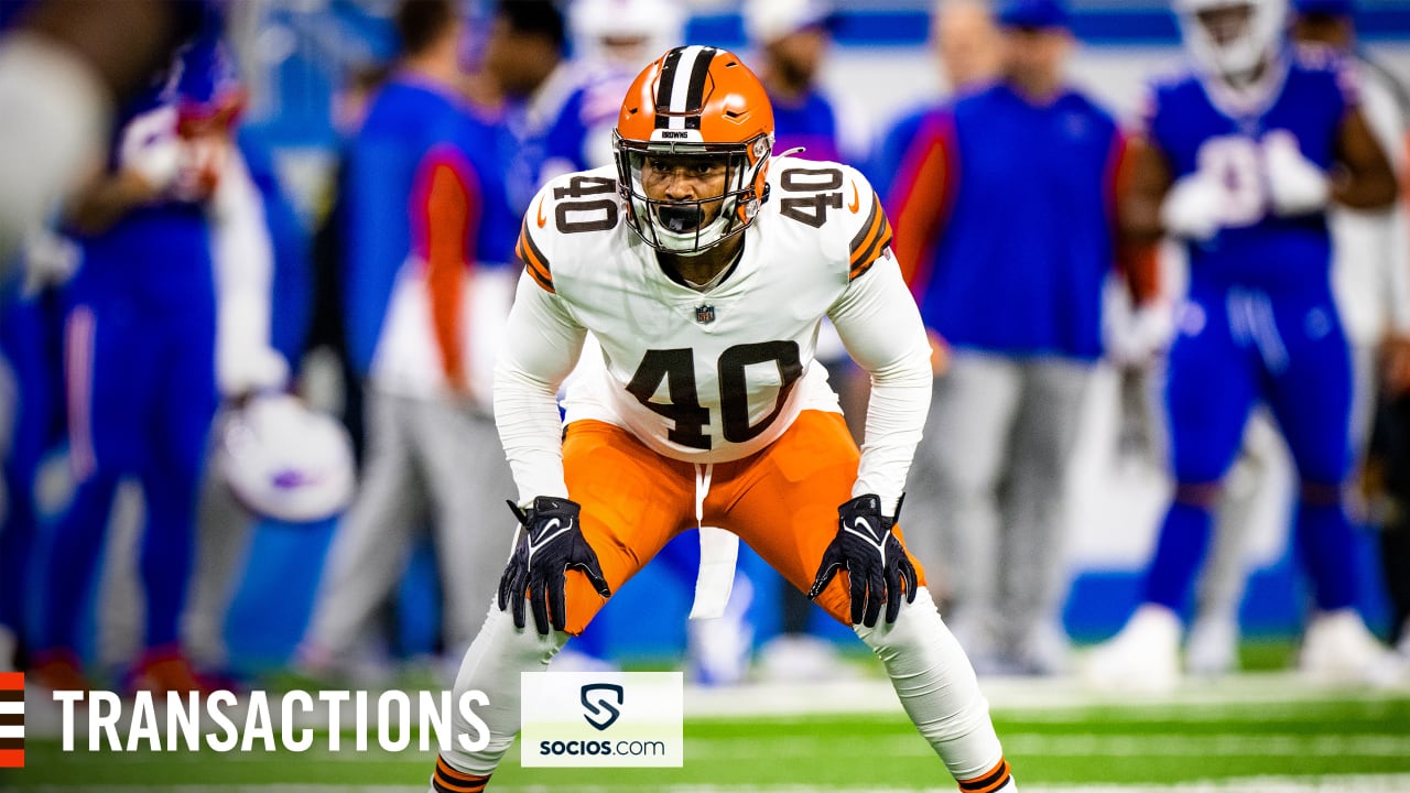 Browns elevate LB Jermaine Carter Jr.