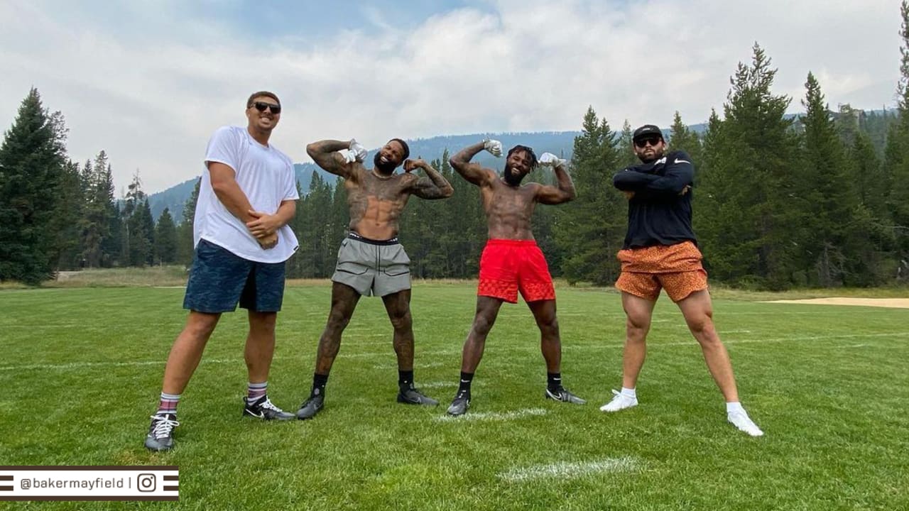 Baker Mayfield, Browns playmakers build chemistry with trip to Montana ...