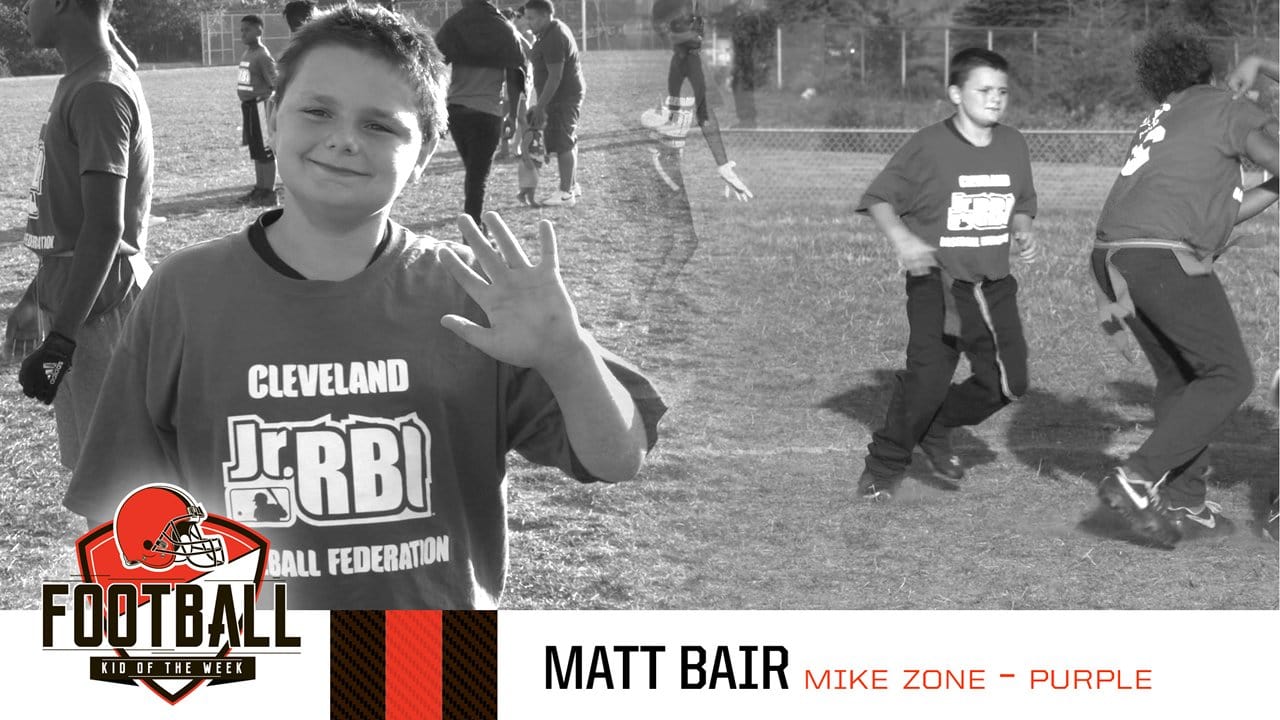 Youth Football Kid of the Week: Matt Bair