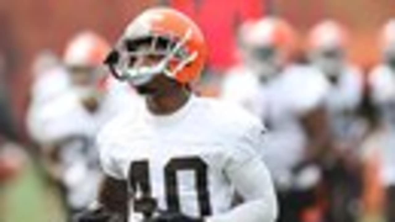 Cleveland Browns defensive back Royce Adams quest to make the squad