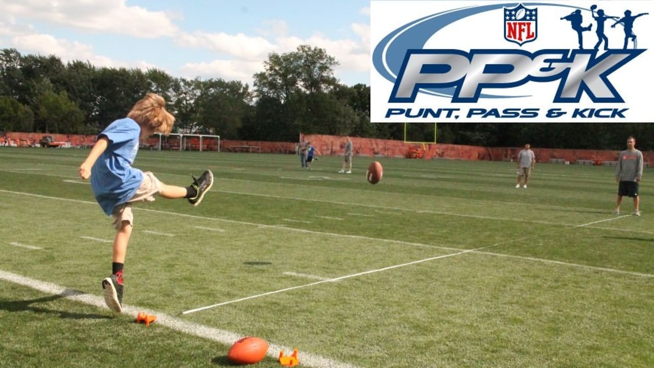 Browns' Executives Host Punt, Pass & Kick