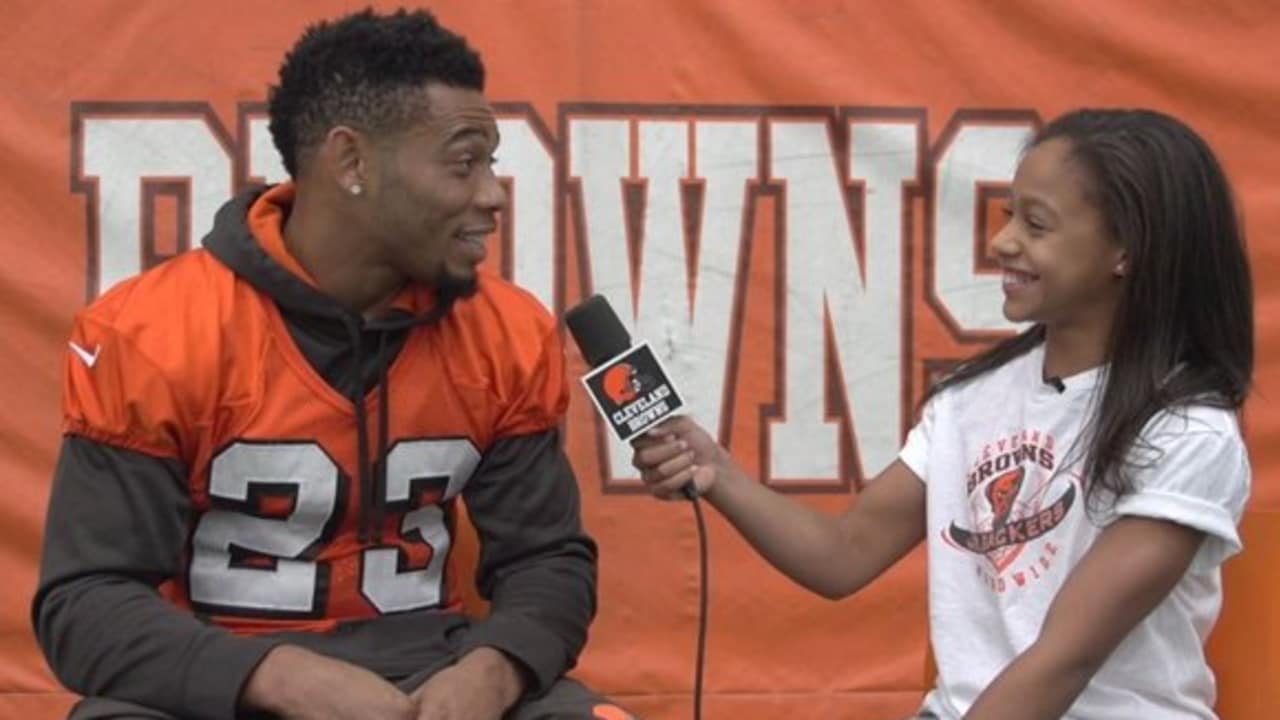 Joe Haden Interviewed By A Kid Reporter