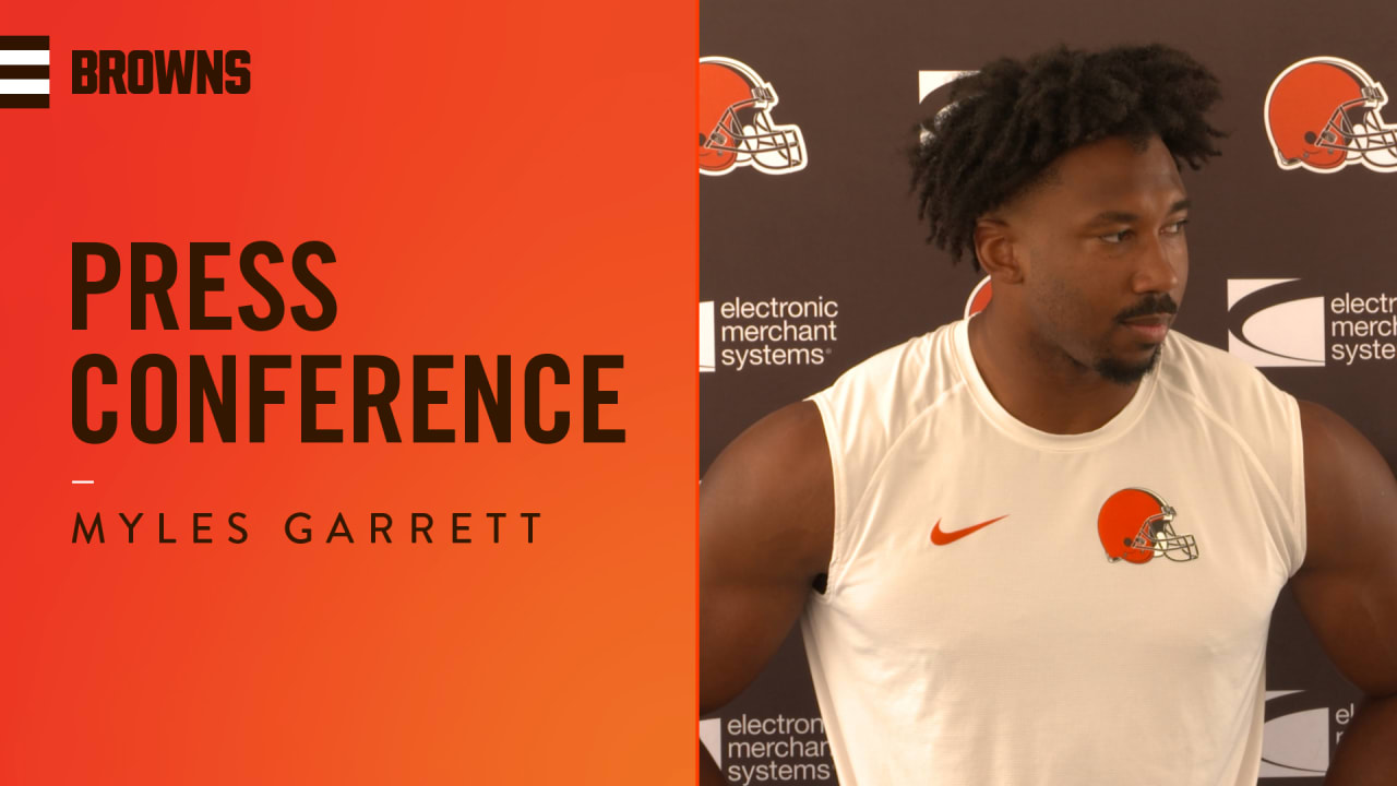 Myles Garrett: "I want to play my best"