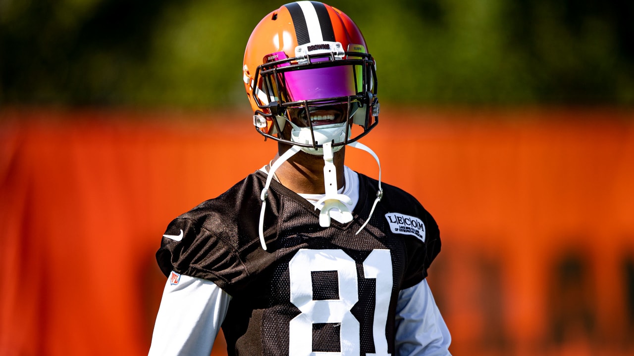 Rashard Higgins increases workload at Thursday’s practice, eyes ...
