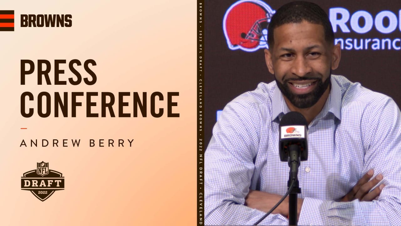 Andrew Berry | End of Draft Day 2 Press Conference