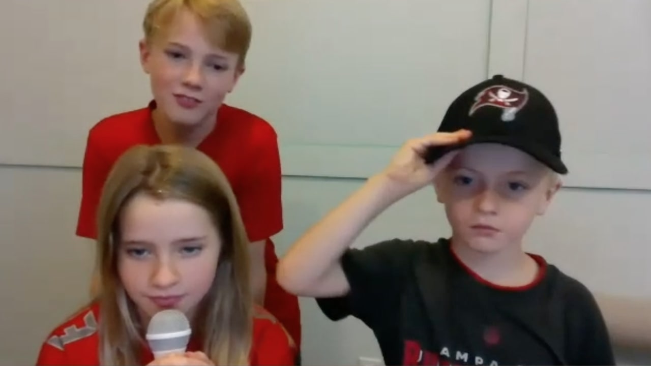 Jason Licht Interviewed by His Kids Before Round 2