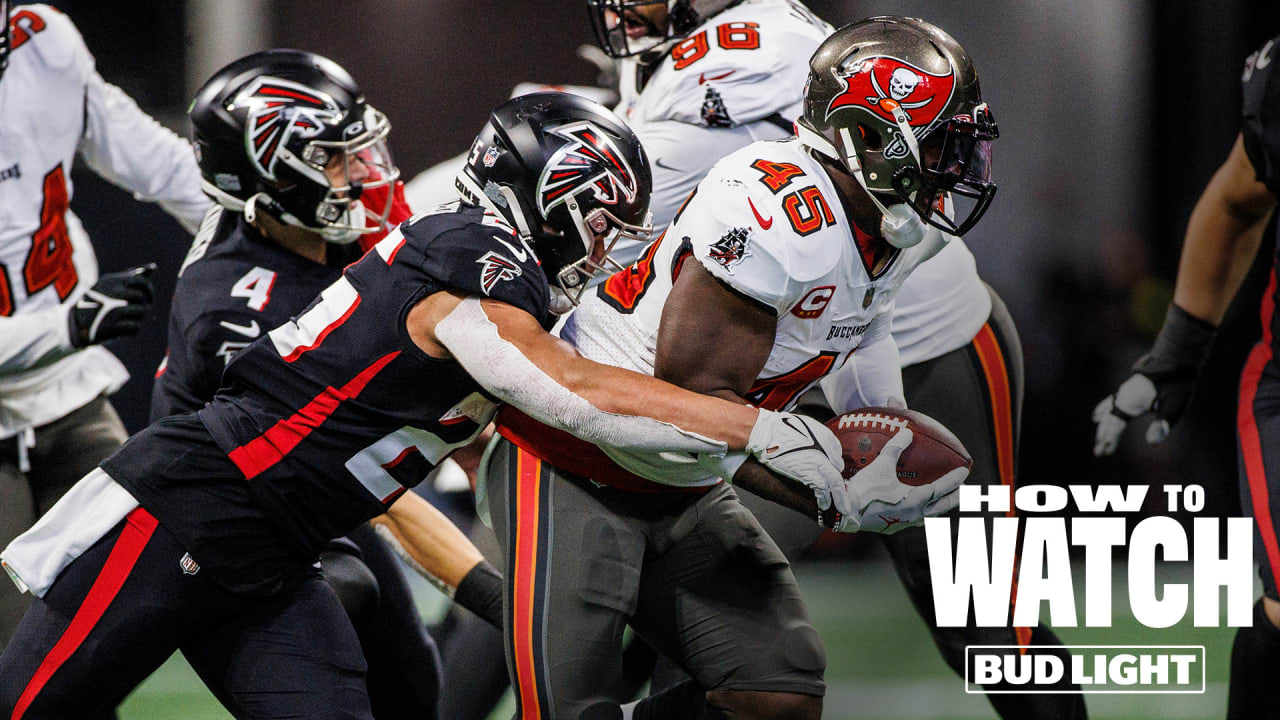 How to watch, listen and live stream Atlanta Falcons at Tampa Bay Buccaneers