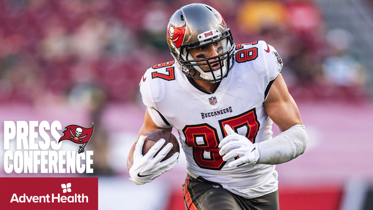 Rob Gronkowski on First Touchdown with the Bucs, Tom Brady, Interview