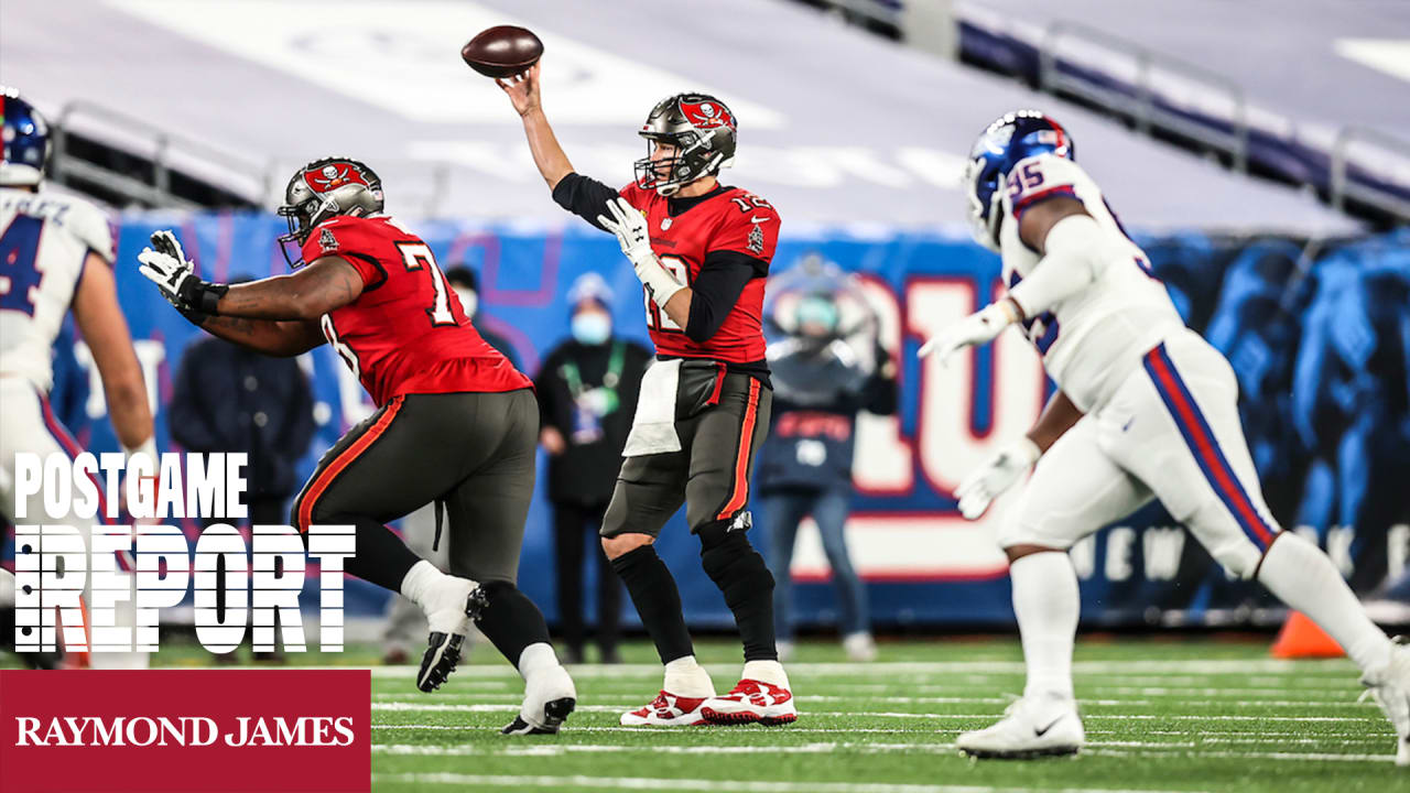 Bucs Defeat New York Giants 25-23 in Week 8