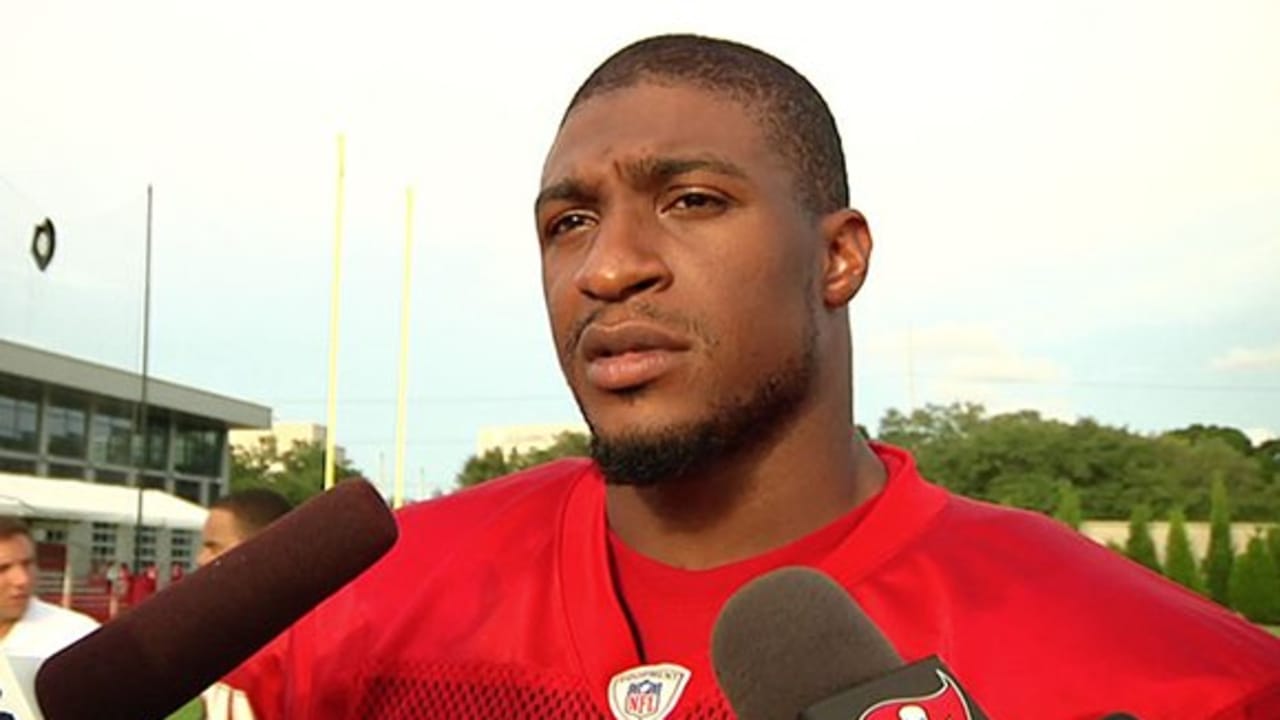 Dashon Goldson Speaks to the Media