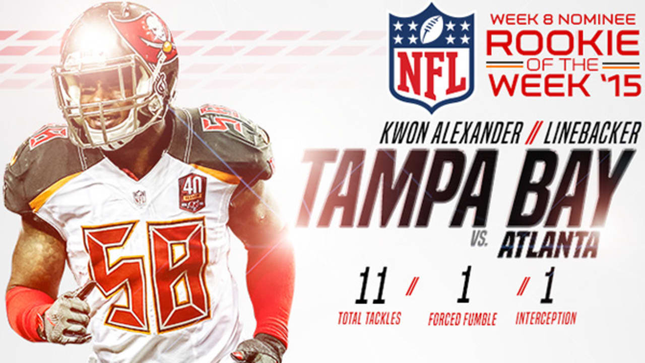 Kwon Alexander Up for Rookie of the Week