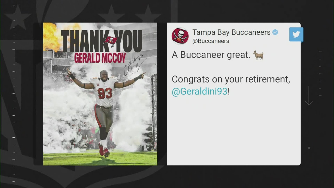 DT Gerald McCoy Joins the NFL Network to Discuss Retirement