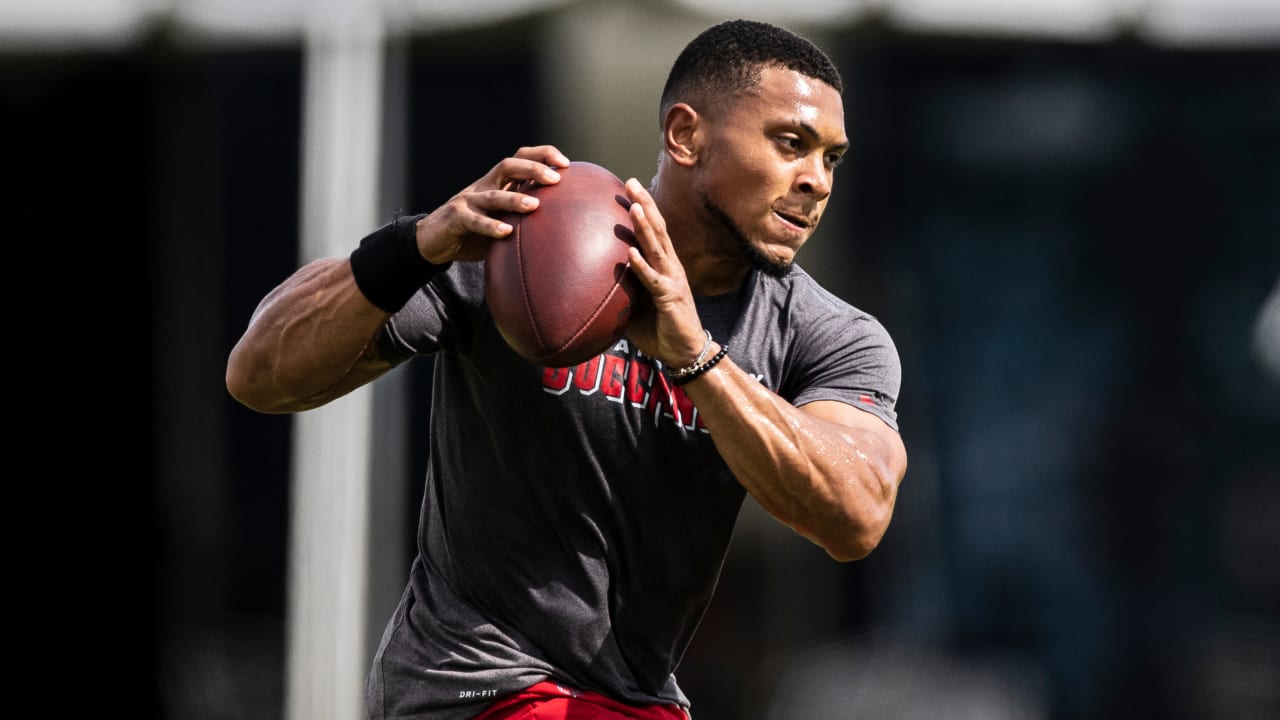 Tampa Bay Buccaneers this week in training camp, Tom Brady learning the ...
