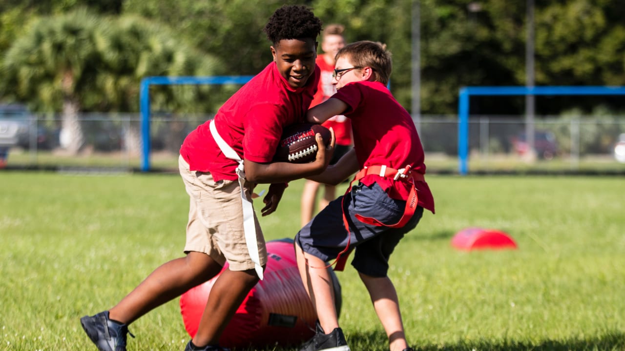 Photos from Jr. Bucs Flag Football Visit | Clearwater Intermediate School