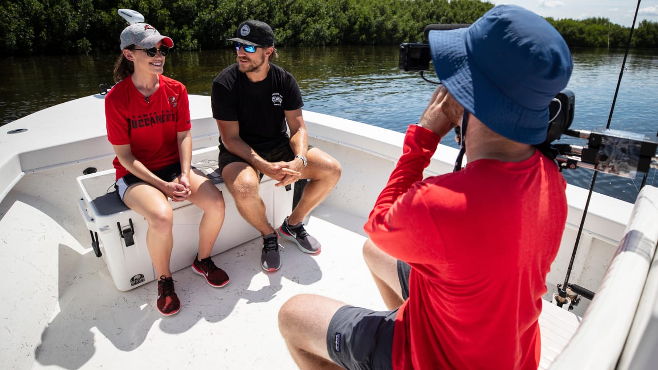 The Bay BTS: Fishing with Blaine