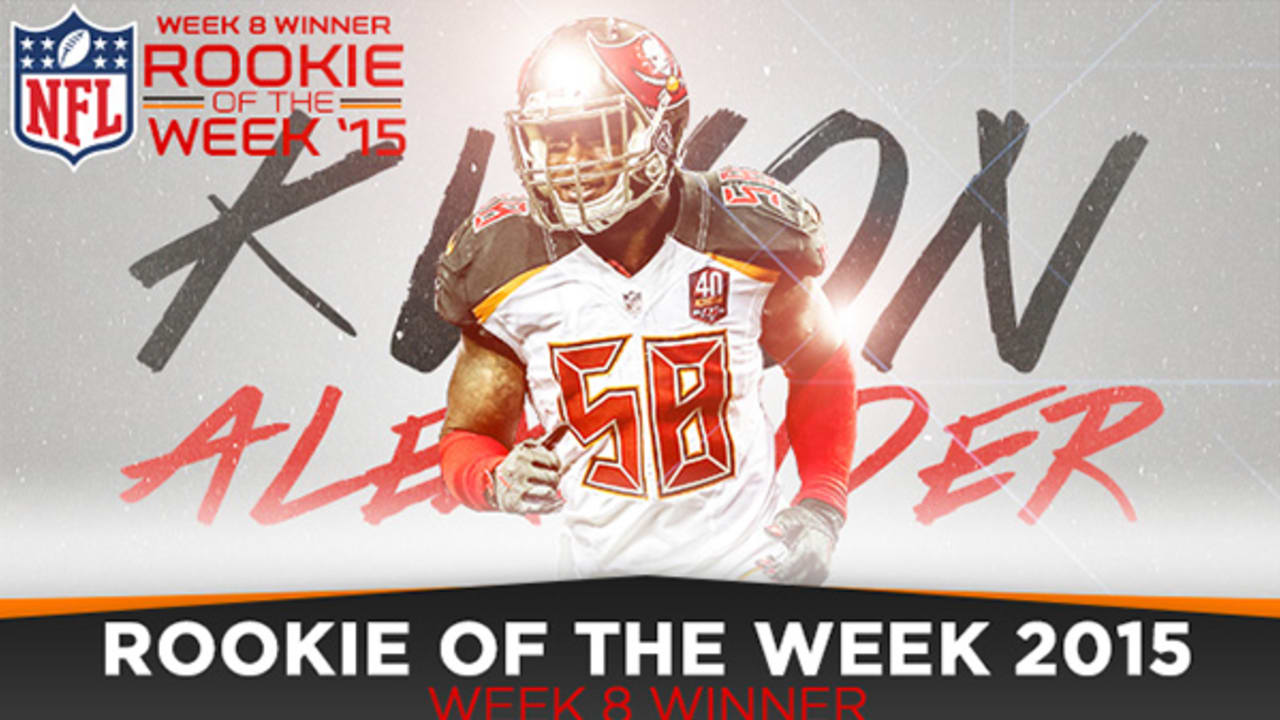 Kwon Alexander NFL's Rookie of the Week