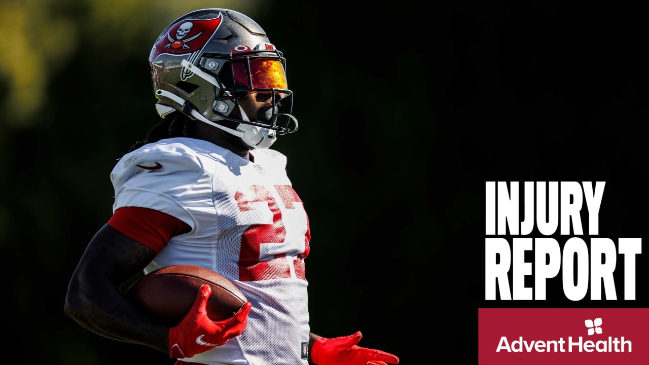 Panthers-Buccaneers Injury Report Jan. 5: 15 Players Listed for Bucs