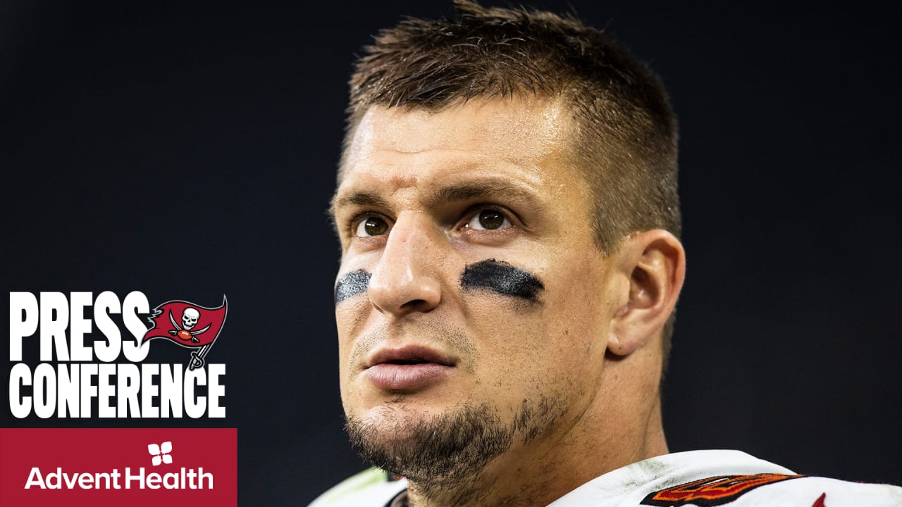 Rob Gronkowski Week 8 New York Giants, Interview