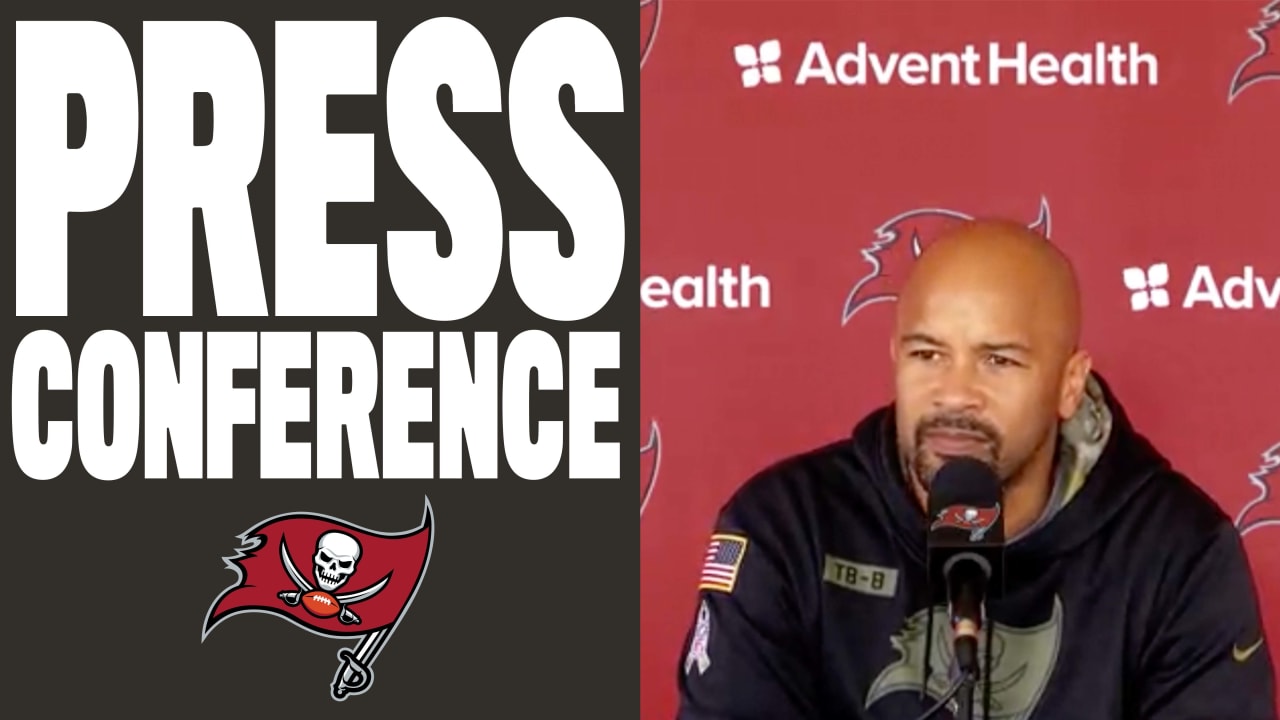 Tampa Bay Buccaneers OLB coach Larry Foote Interview on Week 11 vs. New ...