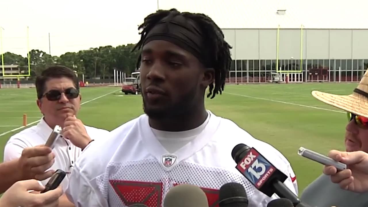 Ronald Jones Rookie Mini-Camp Press Conference