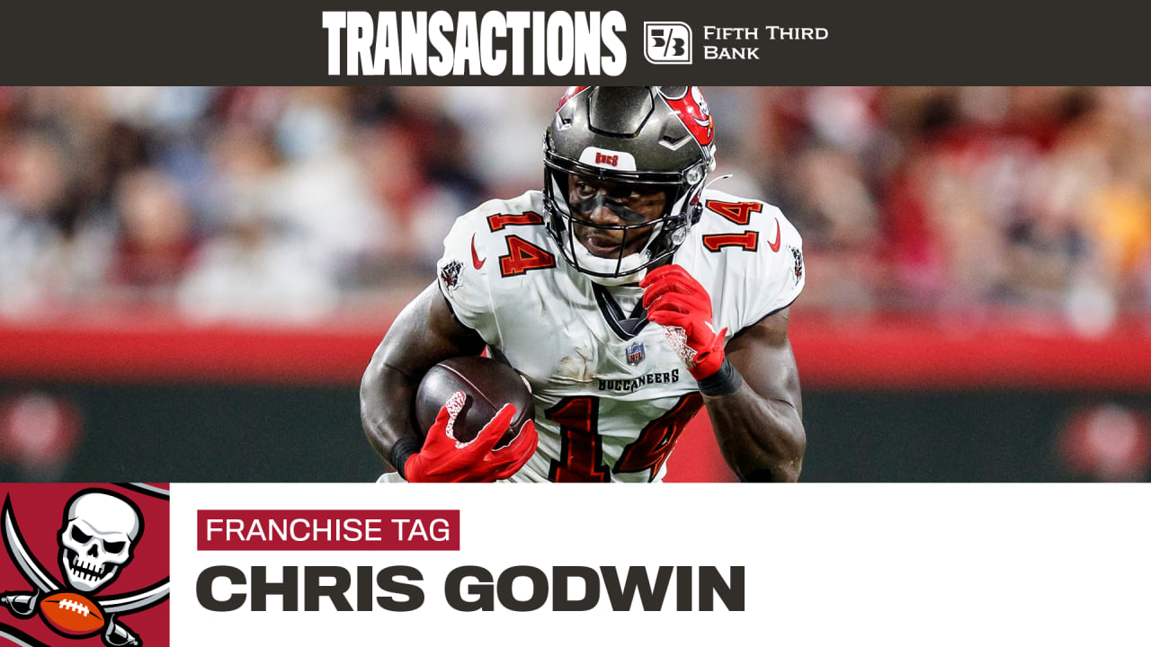 Tampa Bay Buccaneers Franchise Tag WR Chris Godwin Second Time, 2022