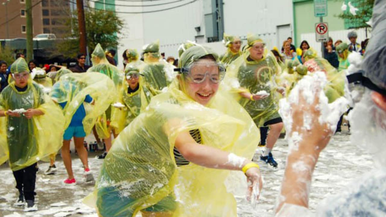 Get Messy with Giant Pie Fight in Curtis Hixon Waterfront Park on Pi Day!