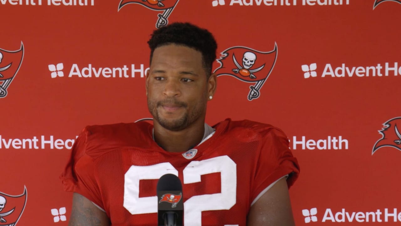Buccaneers, Defensive end Will Gholston, Press Conference 2021