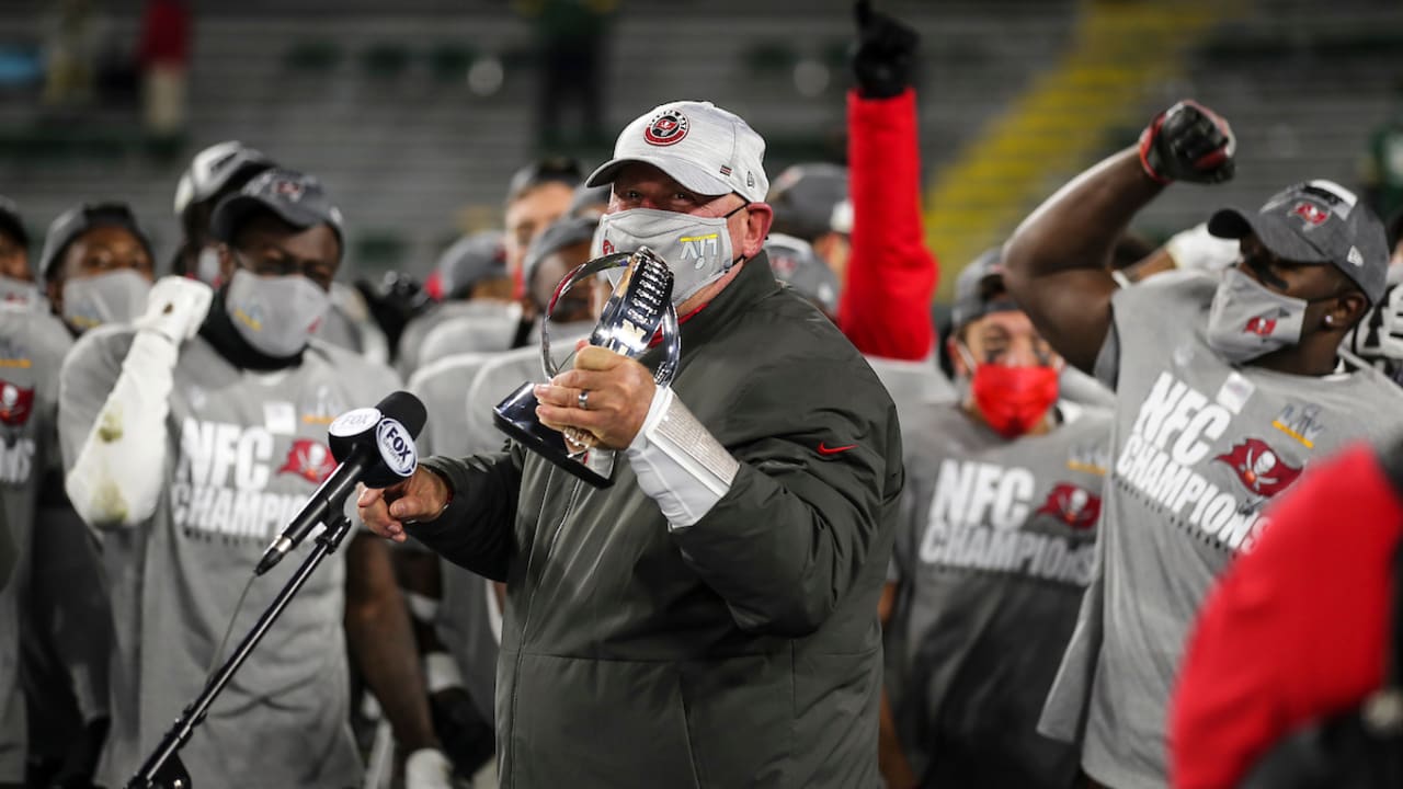 Bucs Celebrate NFC Championship Win