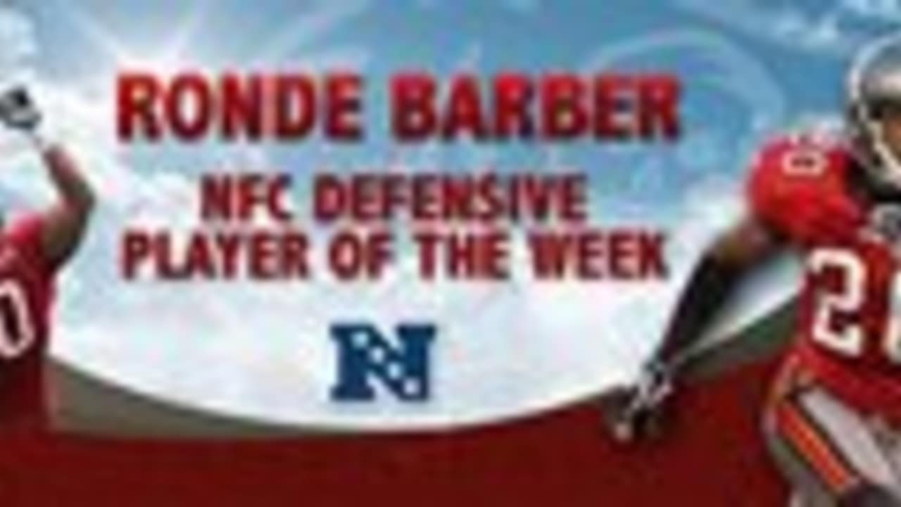 Barber Adds to Player-of-the-Week Haul