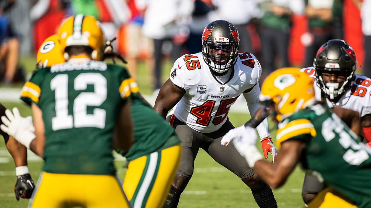 Devin White's Pass Rush vs. Rodgers Could Give Bucs Advantage | Next ...