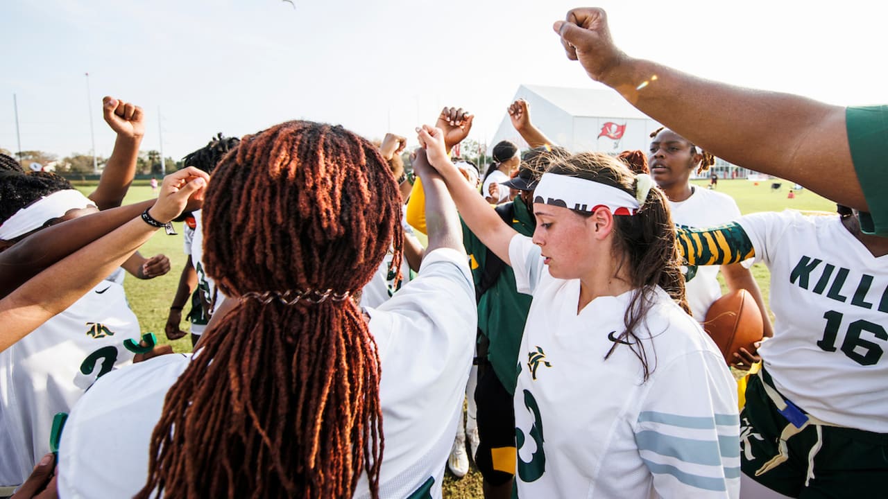 Photos of the 2023 Girls Flag Football Preseason Classic Day 4
