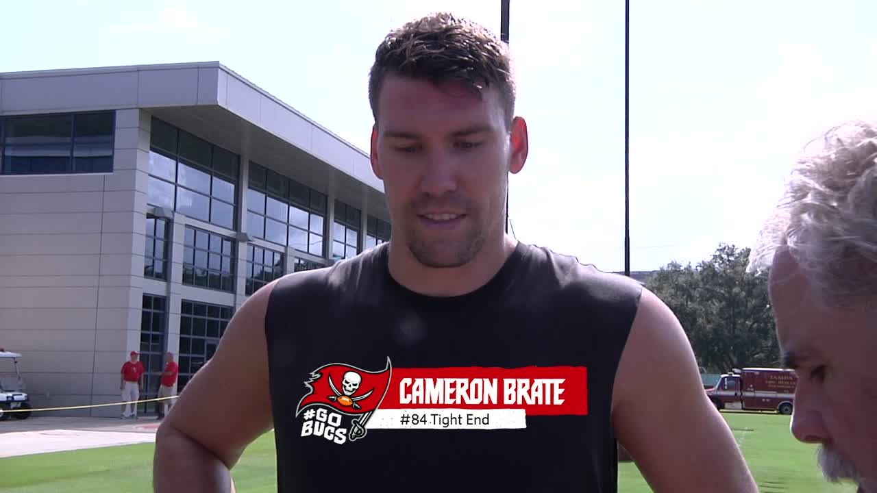 Cameron Brate Training Camp Press Conference
