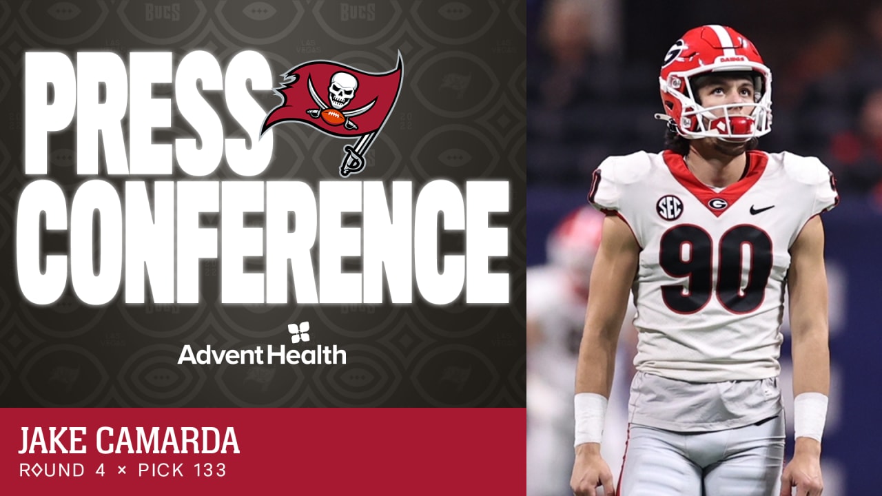 Jake Camarda on Experience in Big Games, Joining Buccaneers | Press ...