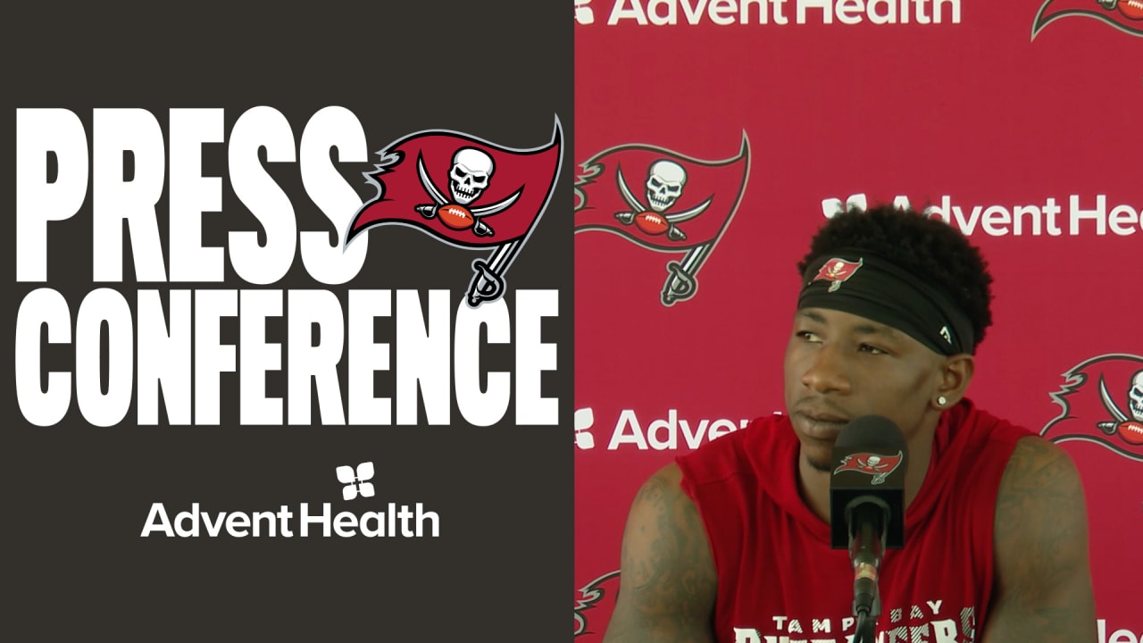 Jaelon Darden on Learning From Julio Jones | Press Conference