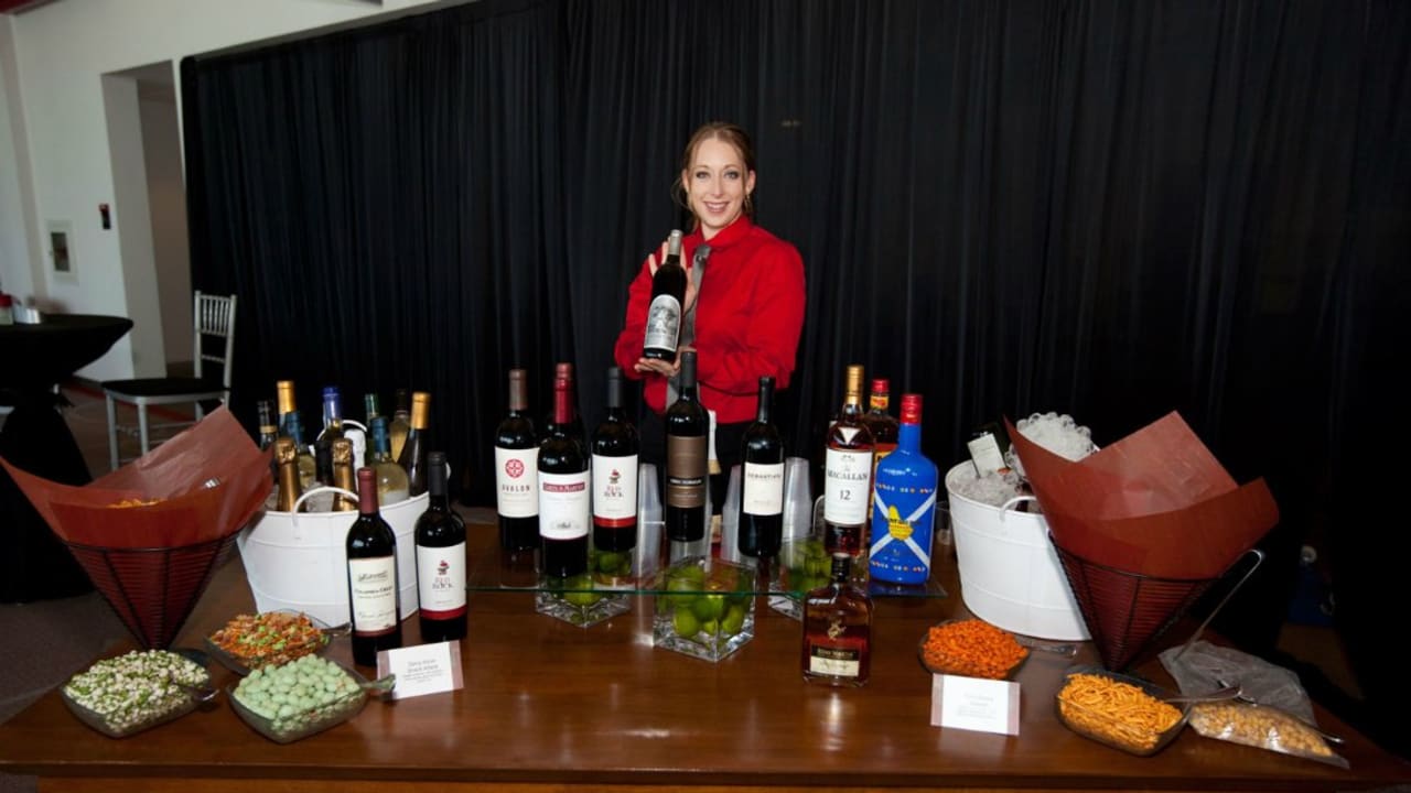 Luxury Suite Tasting Event