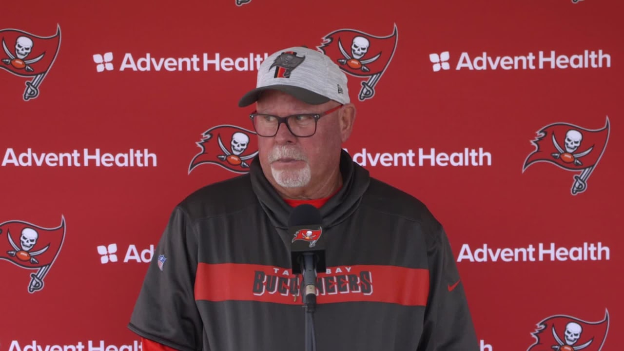 Bruce Arians on TE Codey McElroy, Injury Update on Robert Hainsey ...