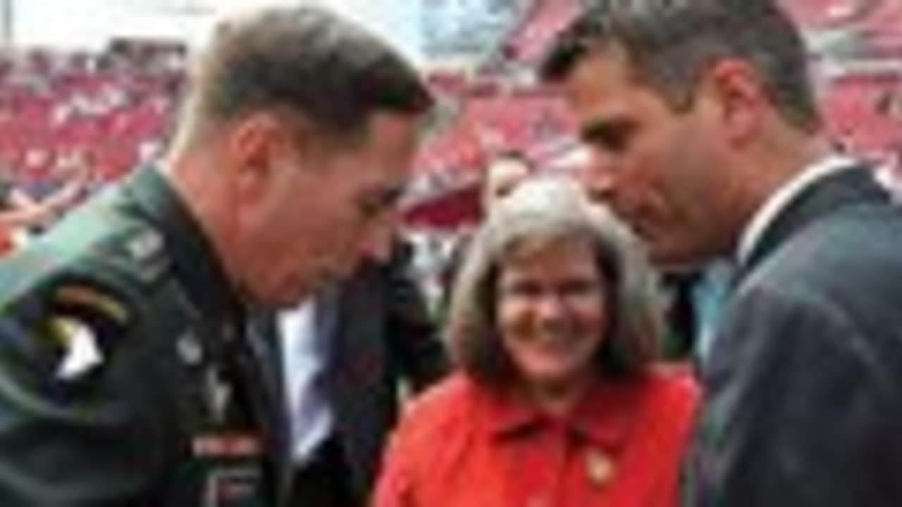 Dominik Recognized for Military Outreach Efforts