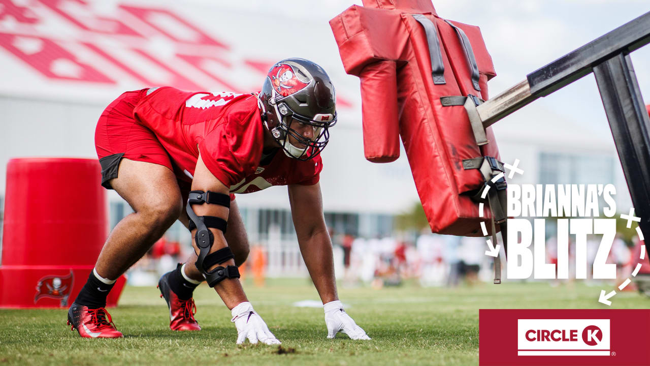 Logan Hall continues to develop skillset during OTAs by improved pad level.