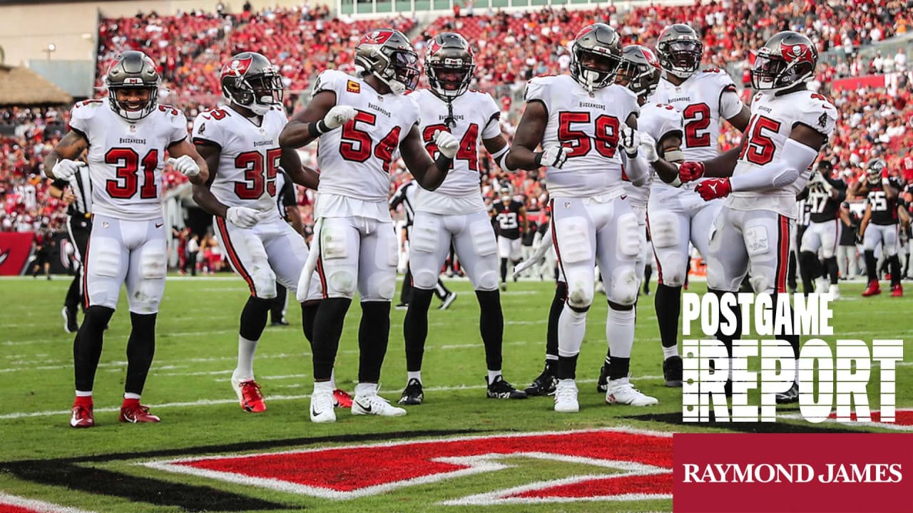 Bucs Overwhelm Falcons to Win 10th in a Row