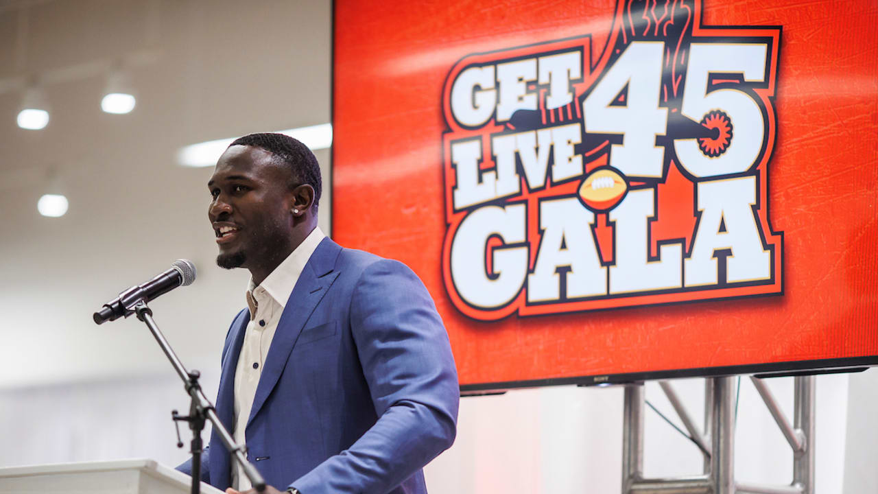 Photos of Devin White's Get Live 45 Gala