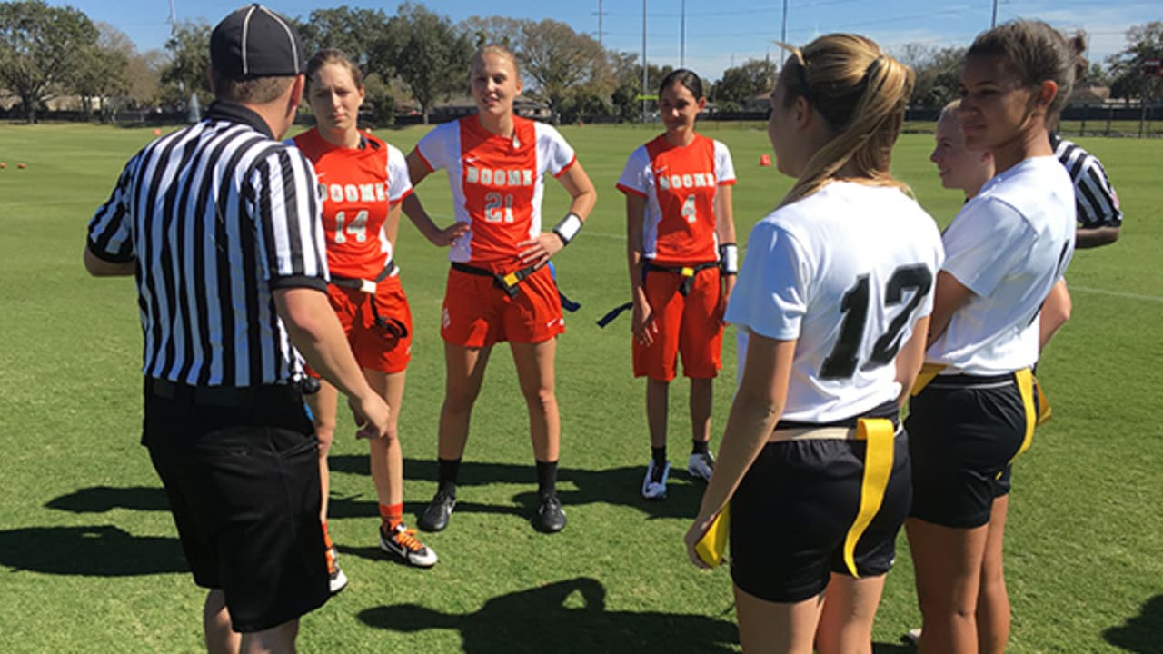 Girls Flag Football Takes the Field at One Buc