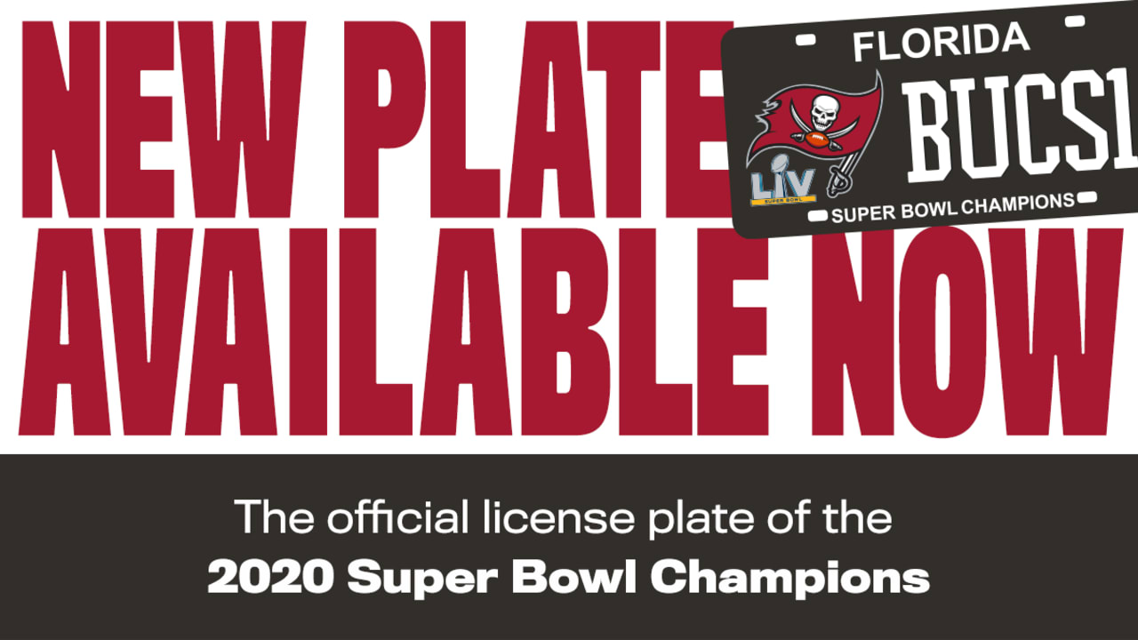 Buccaneers License Plate