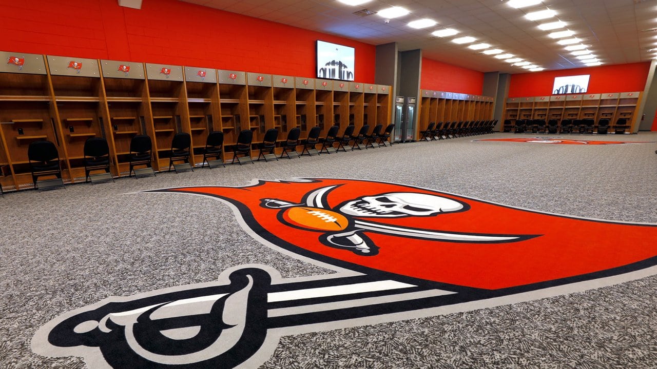 Photos: Buccaneers' Upgraded Locker Room